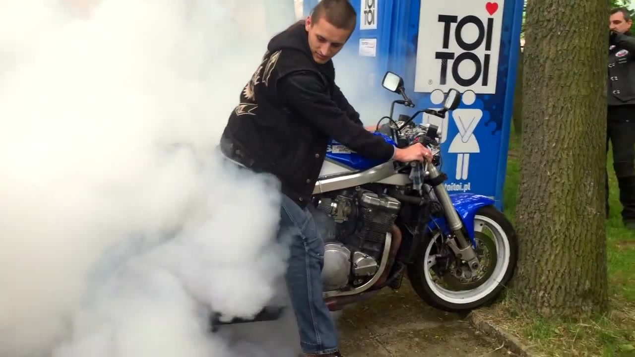 Motorcycle burnout - Coub - The Biggest Video Meme Platform