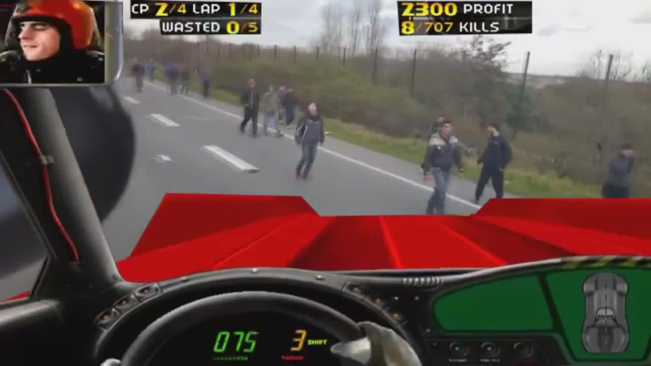 Driver vs. emigrant/ Carmageddon version - Coub - The Biggest Video ...