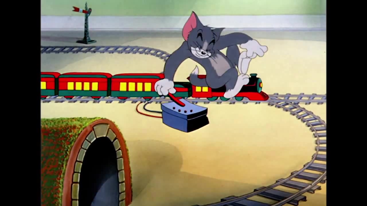 Tom & Jerry | Train Wreck | Boomerang UK - Coub - The Biggest Video Meme Platform