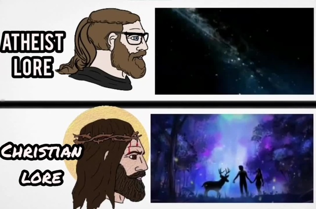 Atheist lore vs Christian lore - Coub - The Biggest Video Meme Platform