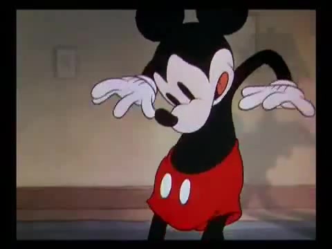 Mickey Mouse Thru The Mirror 1936 toon - Coub - The Biggest Video Meme Platform