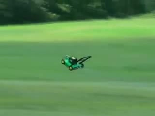 Flying lawnmower - Coub - The Biggest Video Meme Platform