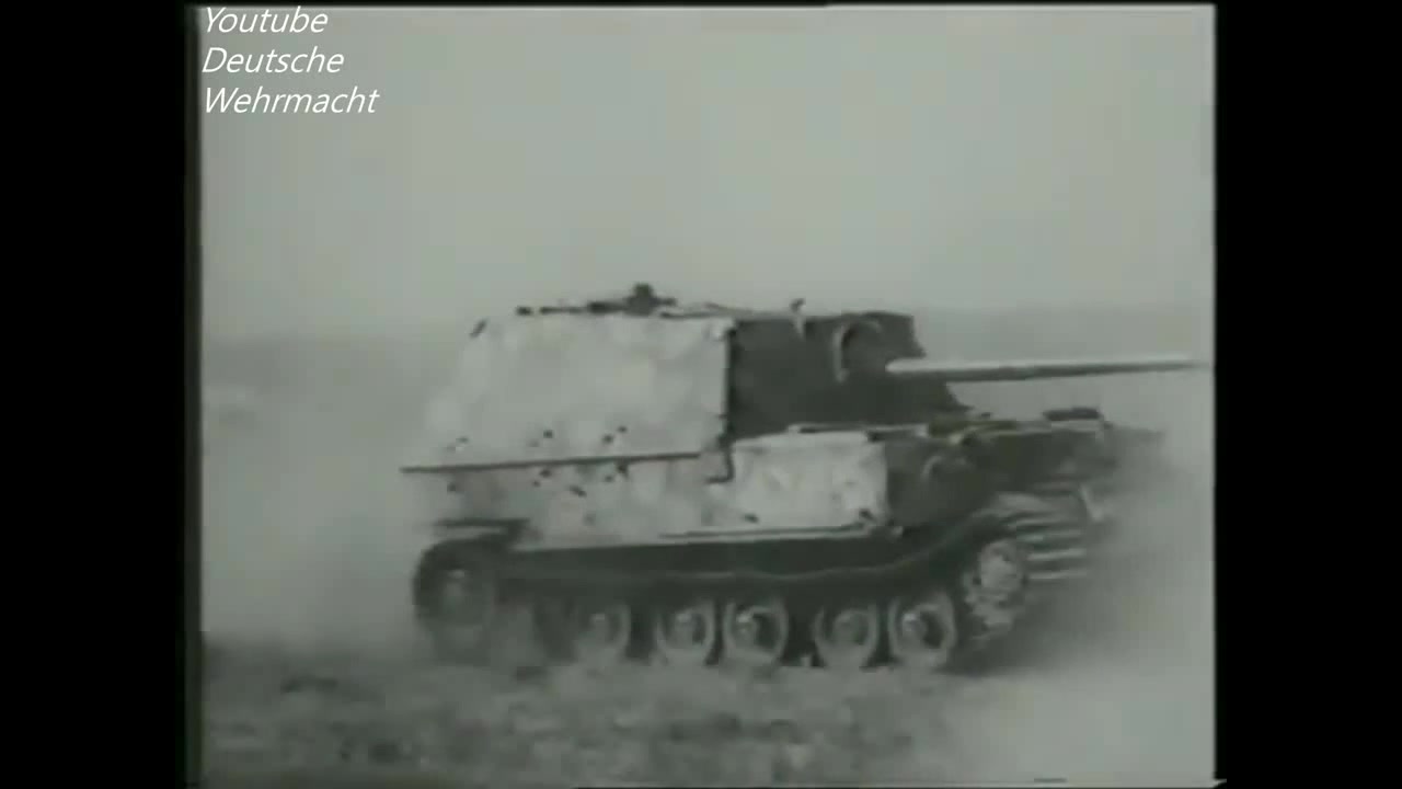 Original Ferdinand Tank Destroyer rare Footage Battle of Kursk 1943 ...