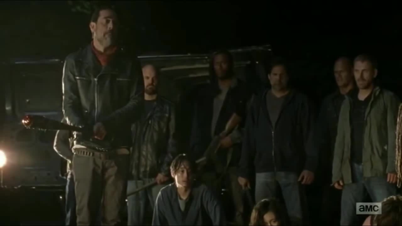 The Walking Dead 7x01 - Abraham and Glenn death scene - Coub - The Biggest Video Meme Platform