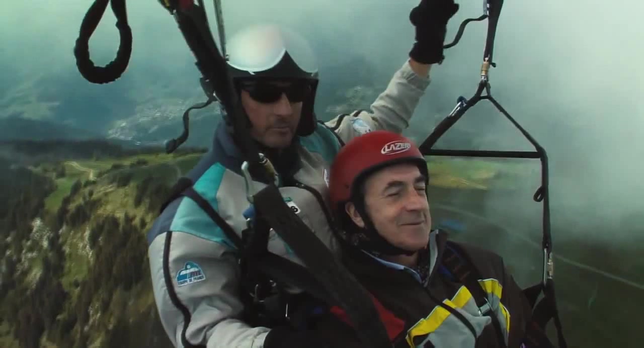 Intouchable paragliding scene from Intouchables 2011 - Coub - The ...