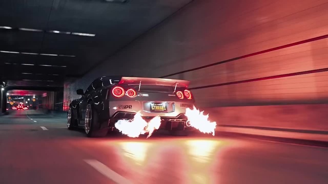 Flame Spitting R35 GTR in [4K] - Coub - The Biggest Video Meme Platform