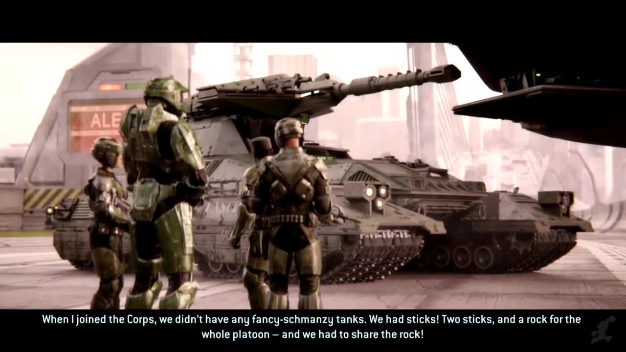 FUNNY Sgt. Johnson (Halo 2 Anniversary) Different Speeches Metropolis ...