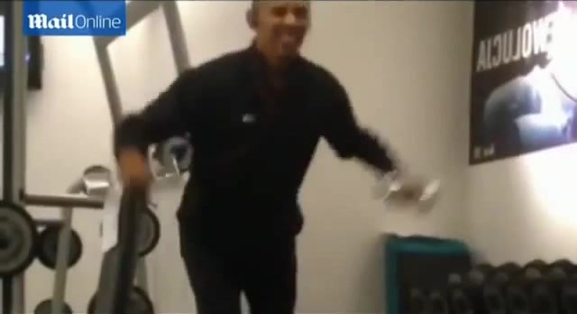President Barack Obama Working Out At Warsaw Private Gym, Obama Taking ...
