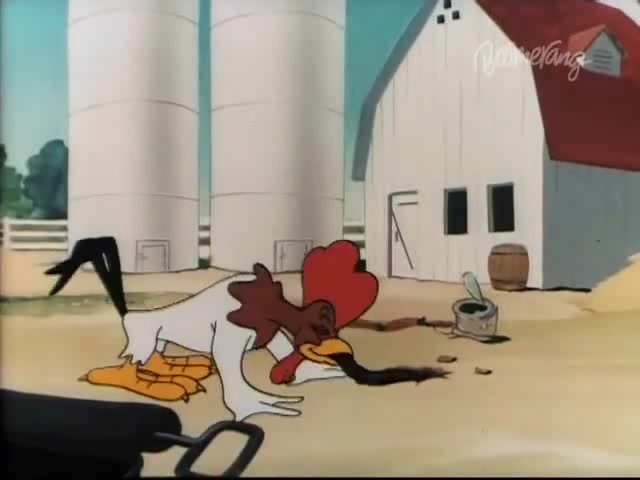 Looney Tunes The Rattled Rooster: Rooster full body inflation - Coub ...