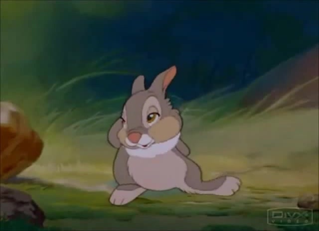 Thumper - If you can't say something nice, don't say nothing at all ...