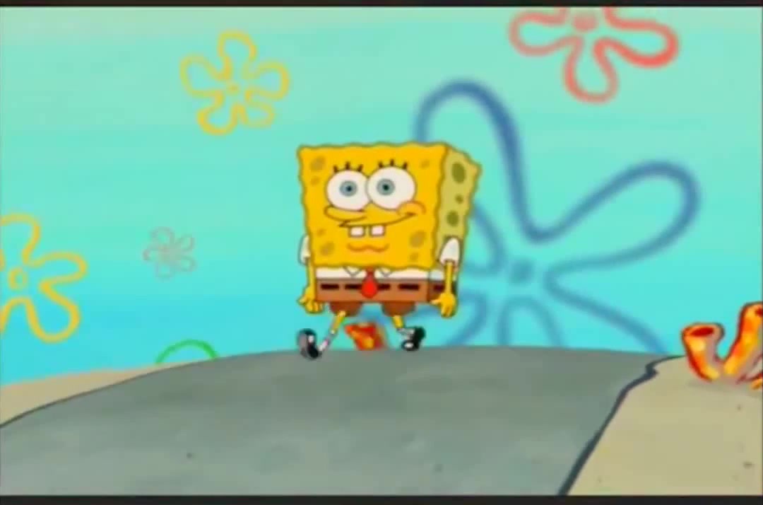 SpongeBob Walk Cycle (BEST QUALITY) - Coub - The Biggest Video Meme ...