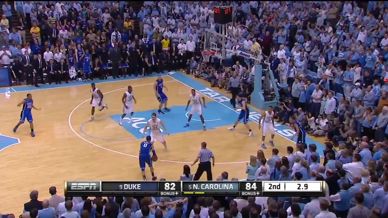 Austin Rivers Game Winning Buzzer Beater - Duke vs. North Carolina ...