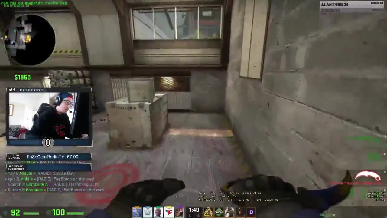 CS:GO - Kioshima Insane AWP Jumpshot On Stream - Coub - The Biggest Video Meme Platform