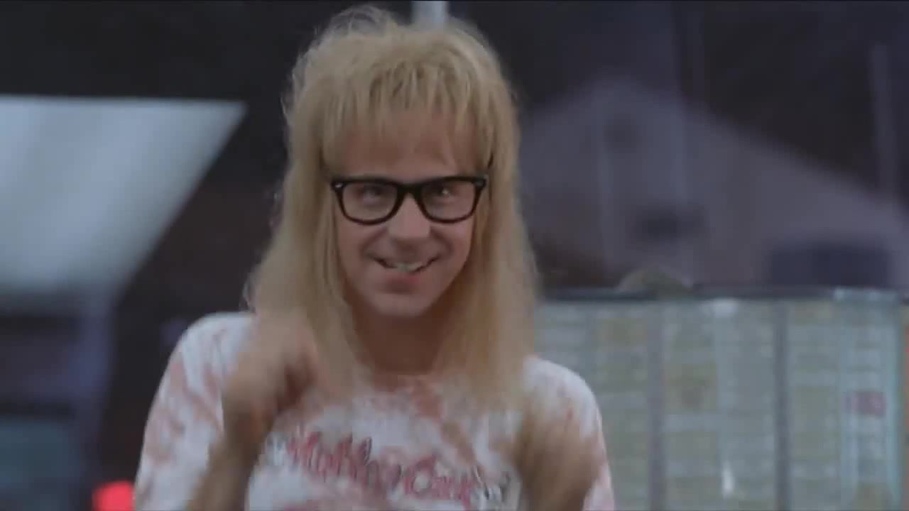 Wayne's World - Garth Foxy Lady - Coub - The Biggest Video Meme Platform
