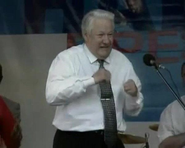 President Boris Yeltsin dancing to Wolfbrigade - Coub - The Biggest Video Meme Platform