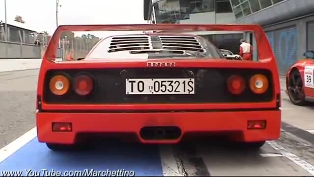 Ferrari F40 Rev and Burnout!! - Coub - The Biggest Video Meme Platform