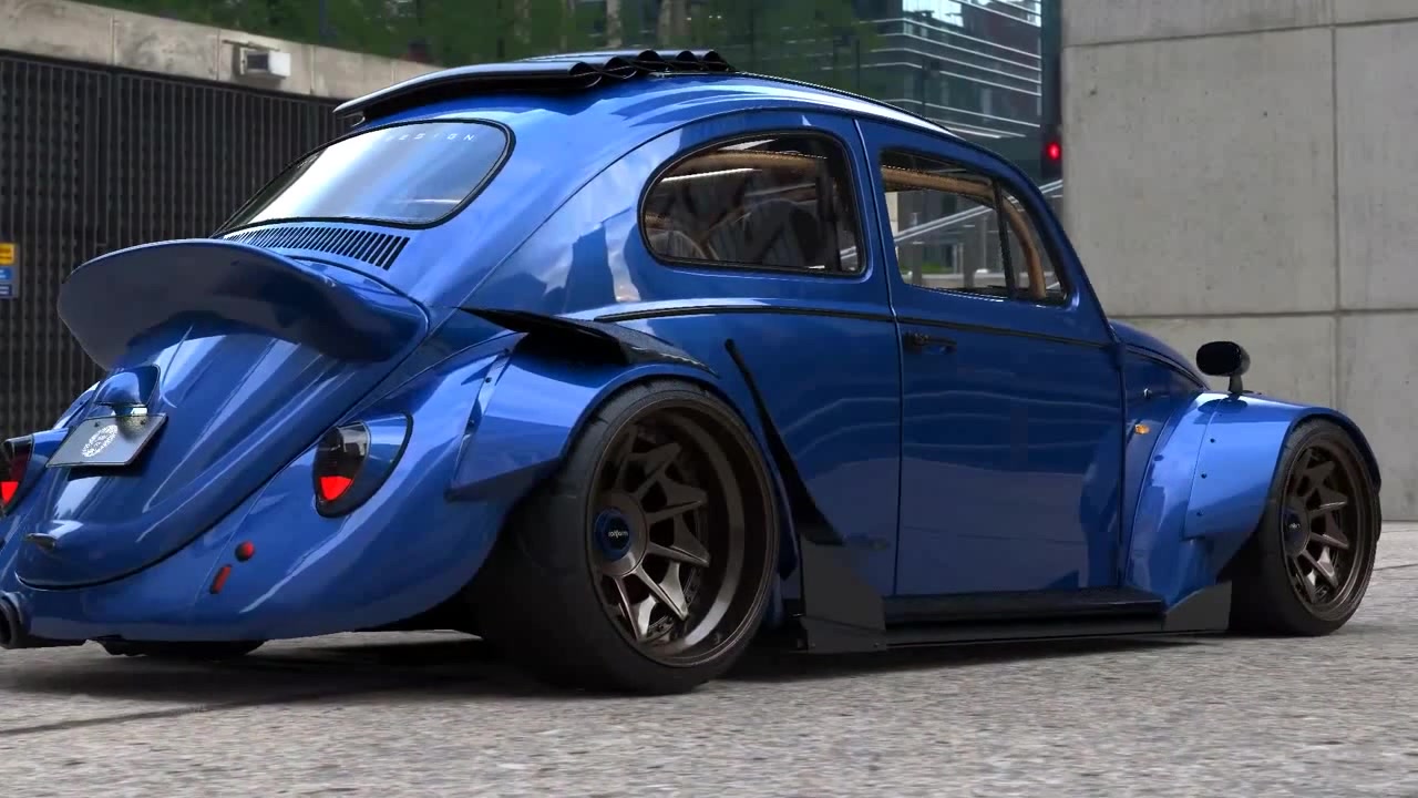 Volkswagen Fusca/Beetle- RWB - Coub - The Biggest Video Meme Platform