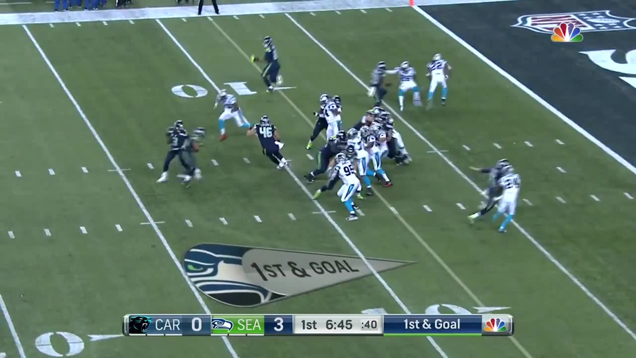Big Plays By Lockett & Graham Lead to Rawls TD | Panthers vs. Seahawks ...
