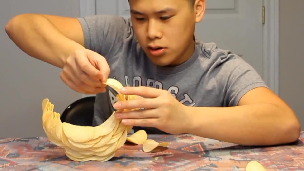 Pringle Stack Ring Challenge - Coub - The Biggest Video Meme Platform