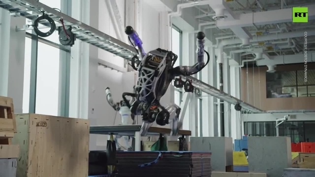 Boston Dynamics Robot Fails at Parkour - Coub - The Biggest Video Meme Platform