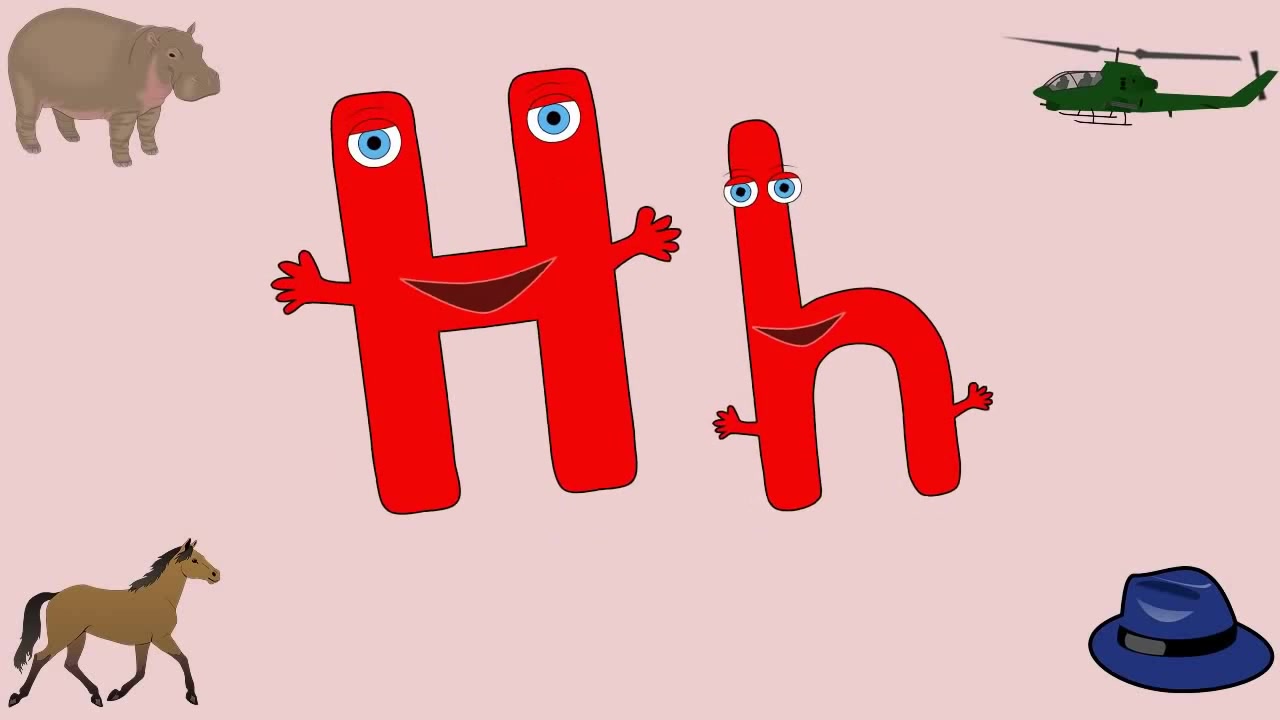 letter h 🎩🐴🚁🐹🦛🦔🔨🖐️ - Coub - The Biggest Video Meme Platform