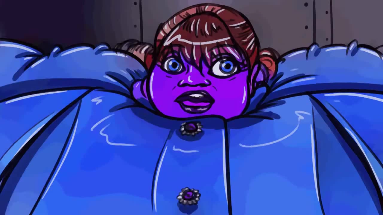 Violet Beauregarde: the throbbing inflation of a blueberry girl - Coub ...