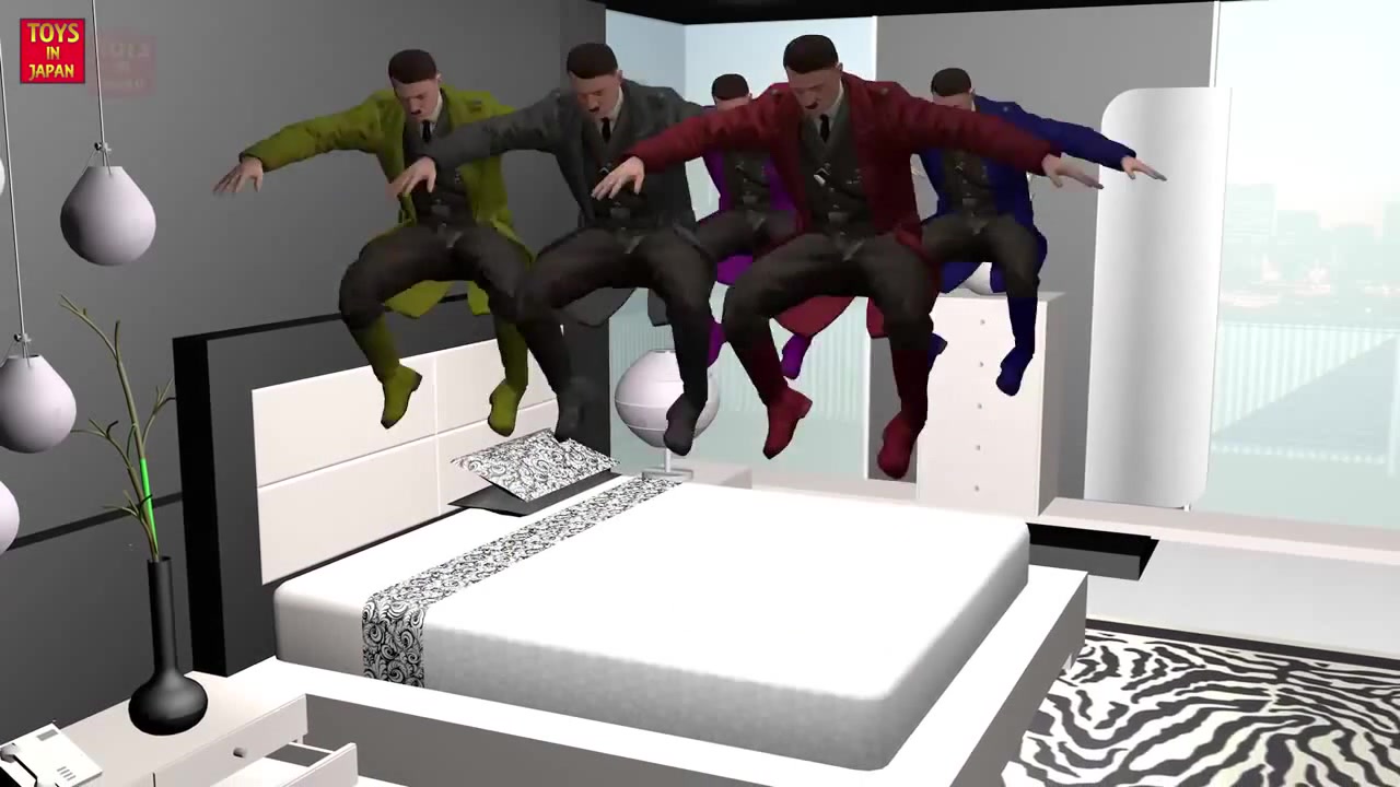 5 Little HITLERS Jumping On The Bed - Coub - The Biggest Video Meme ...