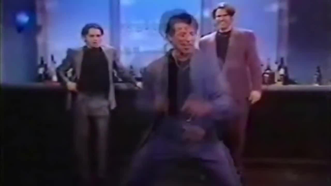 Sylvester Stallone dancing with the Roxbury guys! (Haddaway - What Is ...