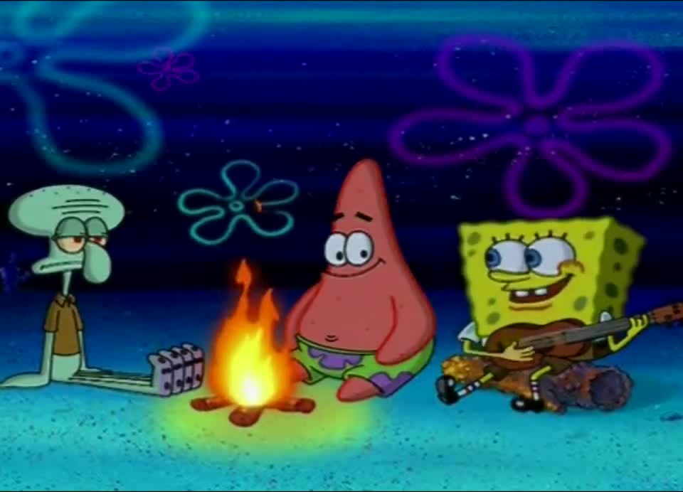 Spongebob - The Campfire Song Song Speed-Up - Coub - The Biggest Video ...