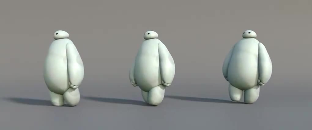 Baymax walk cycle - Coub - The Biggest Video Meme Platform