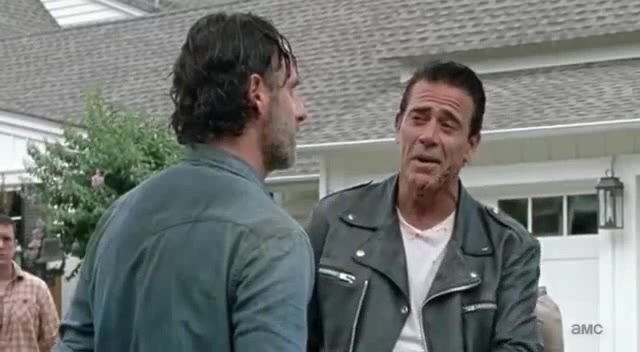 The Walking Dead 7x08 - Negan And.. I fed him spaghetti - Coub - The ...