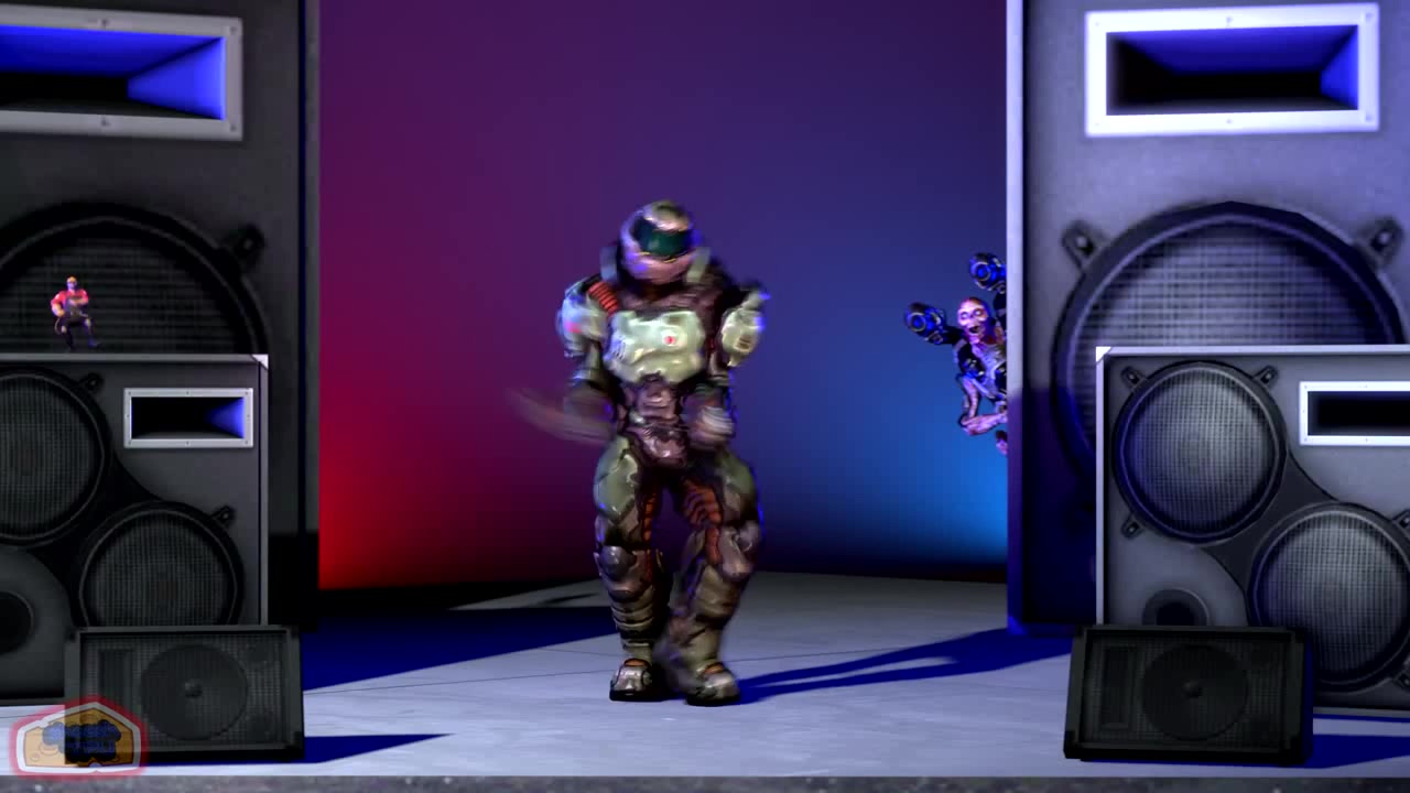 DoomGuy celebration dance - Coub - The Biggest Video Meme Platform