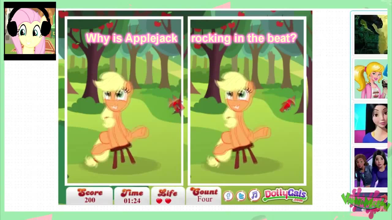 Fluttershy plays Weird Pony Games - Coub - The Biggest Video Meme Platform