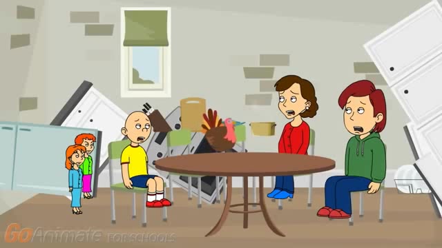 Rosie & Daisy Destroy Thanksgiving Dinner and Attack Their Dad (Boris) With A Turkey / Grounded ...