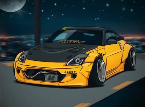 Nissan 350z Animation - Coub - The Biggest Video Meme Platform