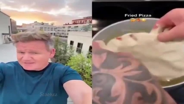 Gordon Ramsay doesn't like deep fried pizza - Coub - The Biggest Video ...