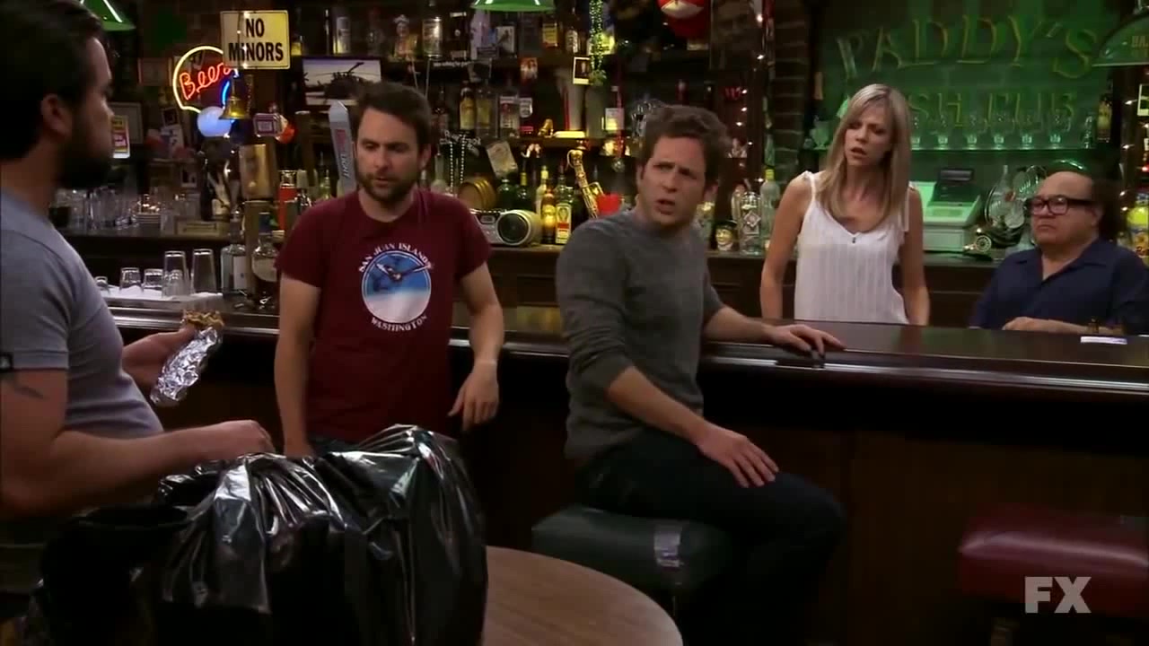 Mac gets fat! - It's Always Sunny In Philadelphia Fat Mac S07E01 Dennis ...