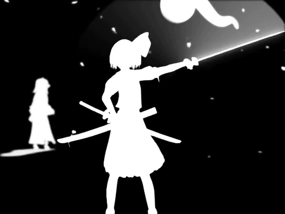 [HD] Touhou - Bad Apple!! [PV] (Shadow Art) 7 - Coub - The Biggest ...