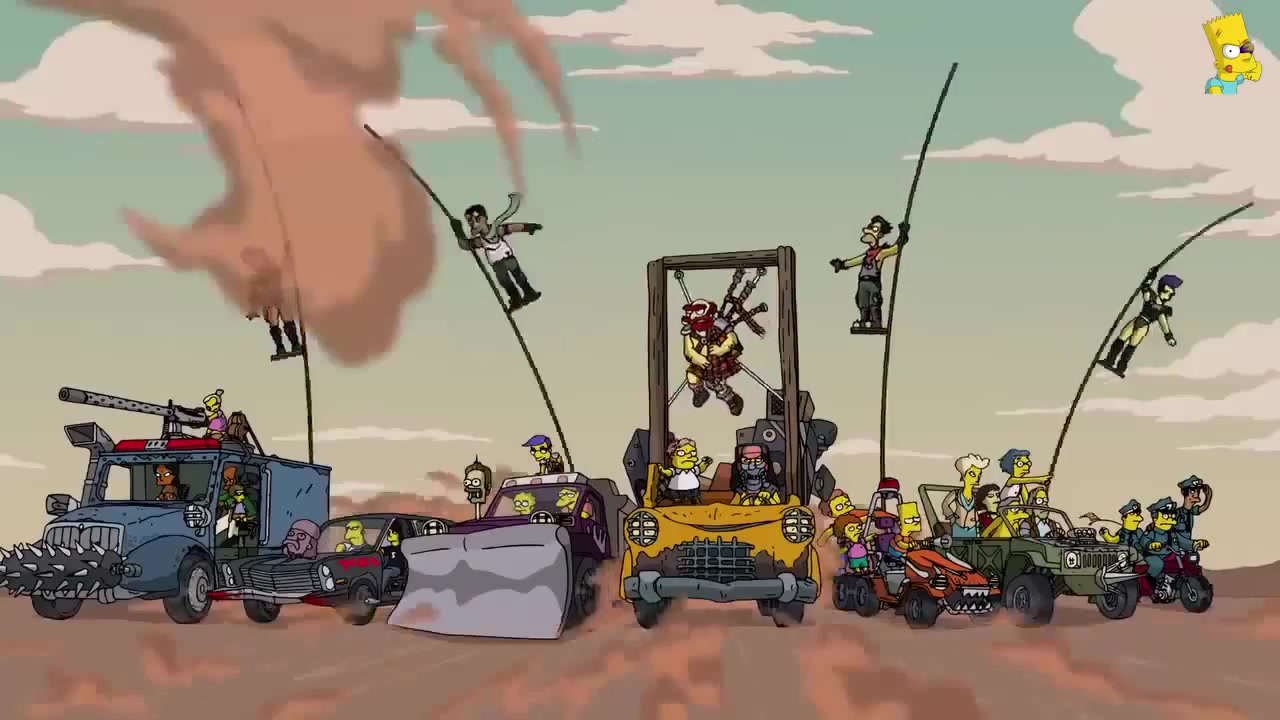 The Simpsons - MAD MAX PARODY - Coub - The Biggest Video Meme Platform