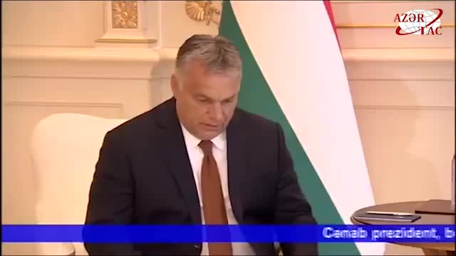 President Ilham Aliyev met with Hungarian Prime Minister Viktor Orban ...