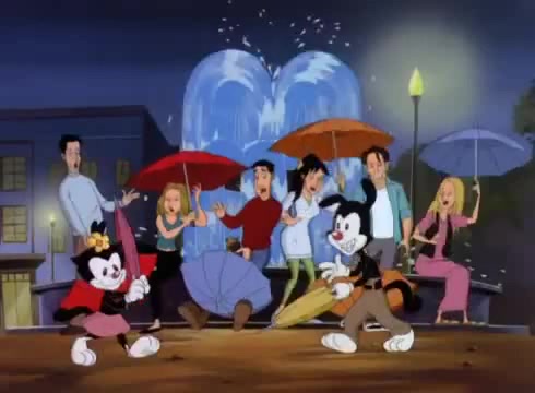 Animaniacs // Friends Intro - Coub - The Biggest Video Meme Platform