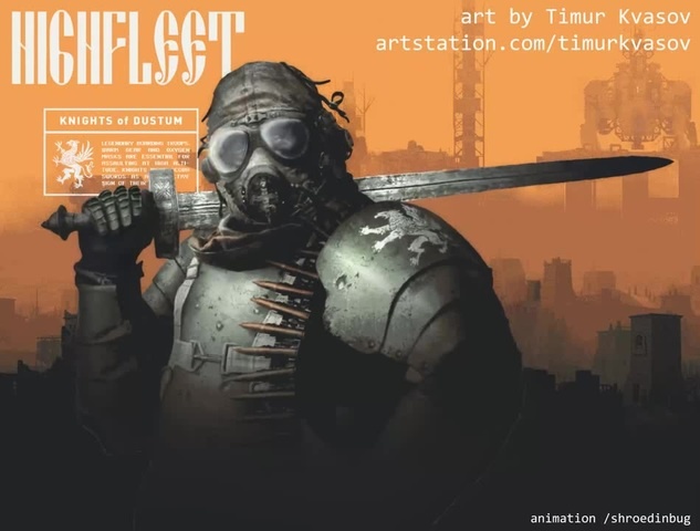 Highfleet animation (Art by artstation.com/timurkvasov) - Coub - The ...