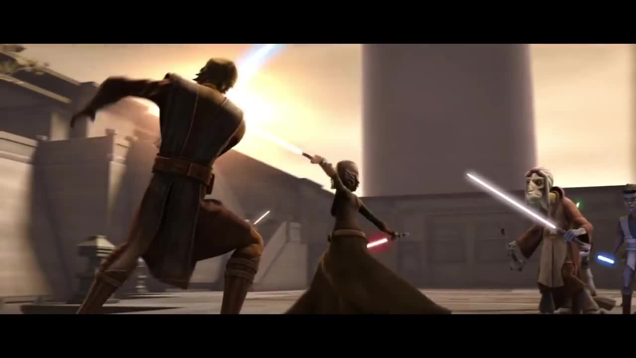 Star Wars Clone Wars Anakin Skywalker VS Barriss Offee HD - Coub - The Biggest Video Meme Platform