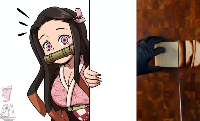 Nezuko slap - Coub - The Biggest Video Meme Platform