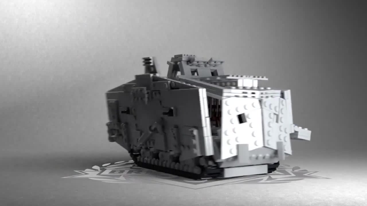 A7V Tank - Custom Military Lego from Brickmania - Coub - The Biggest ...