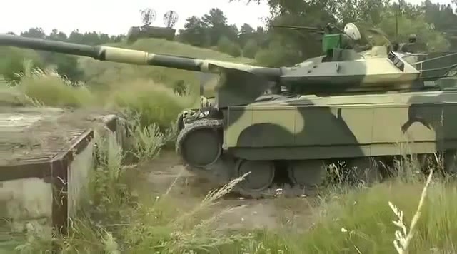 Танк Т-64Б1М испытания (T-64B1M Main battle tank is a recent Ukrainian ...