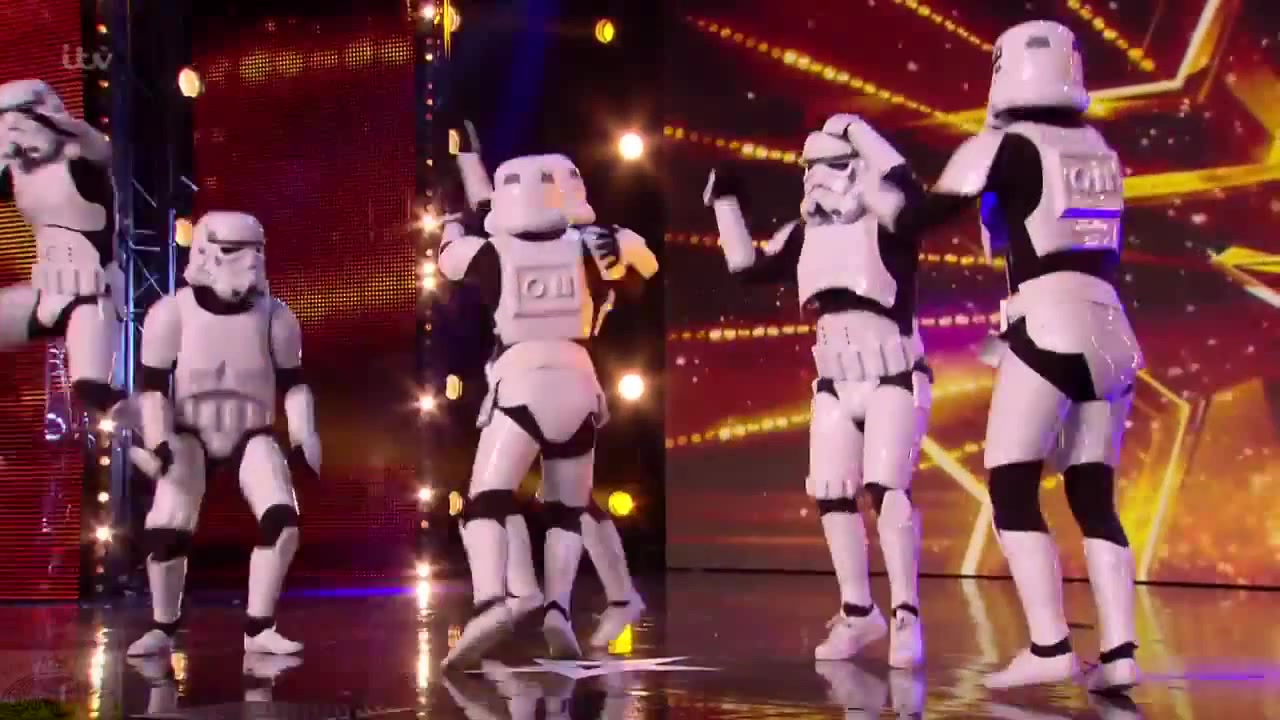 Britain's Got Talent 2016 S10E05 Boogie Storm Star Wars Inspired Cosplay Dance Crew Full ...