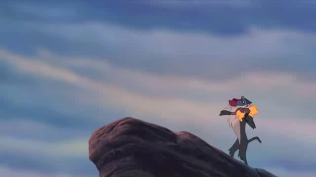 Rafiki drops Simba but Simba jumps high back to Rafiki - Coub - The ...
