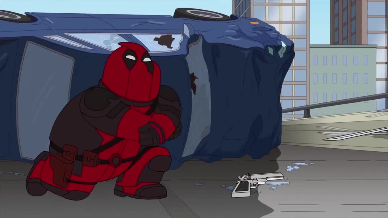 Family Guy : Peter Griffin as Deadpool - Coub - The Biggest Video Meme Platform