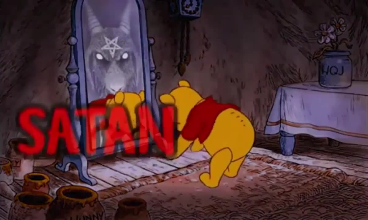 Winnie the Pooh praising satan - Coub - The Biggest Video Meme Platform